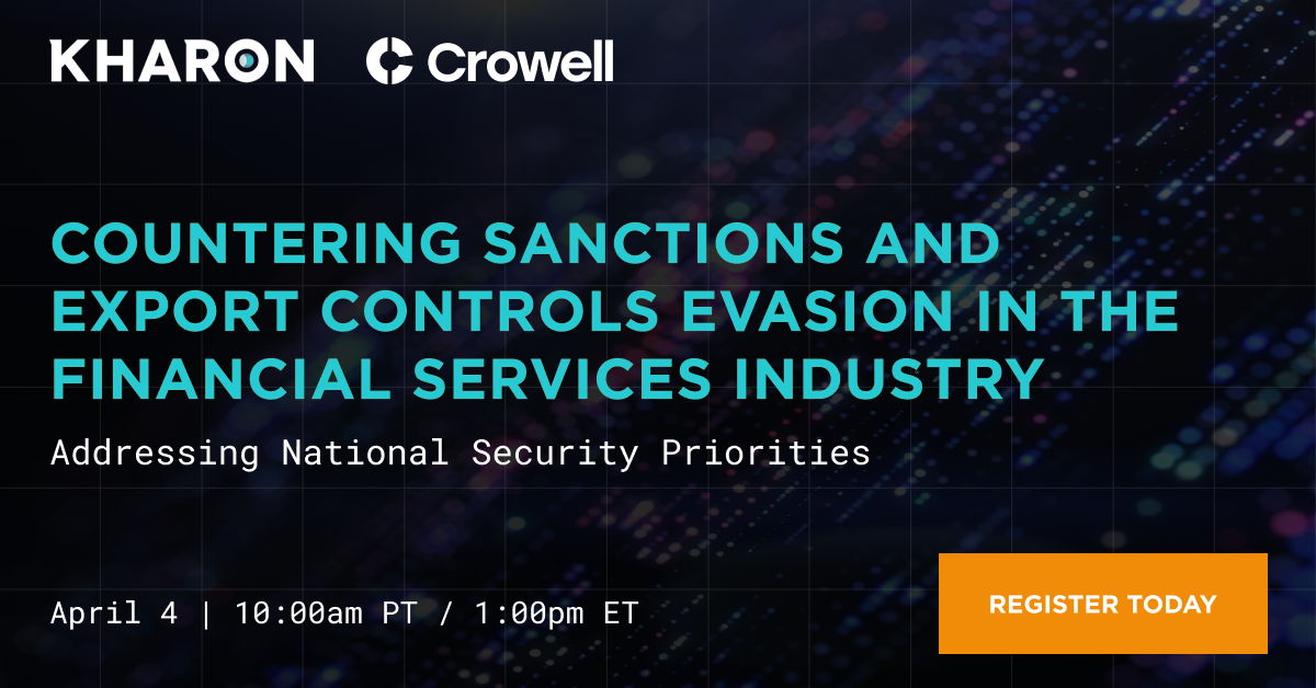 Webinar: Countering Sanctions and Export Control Evasion